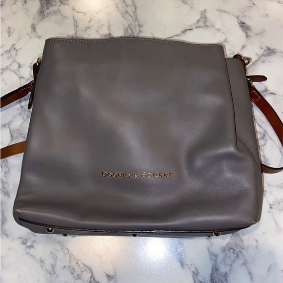 Dooney & Bourke | Bags | Elephant Grey Color Medium Tote Bag | Poshmark